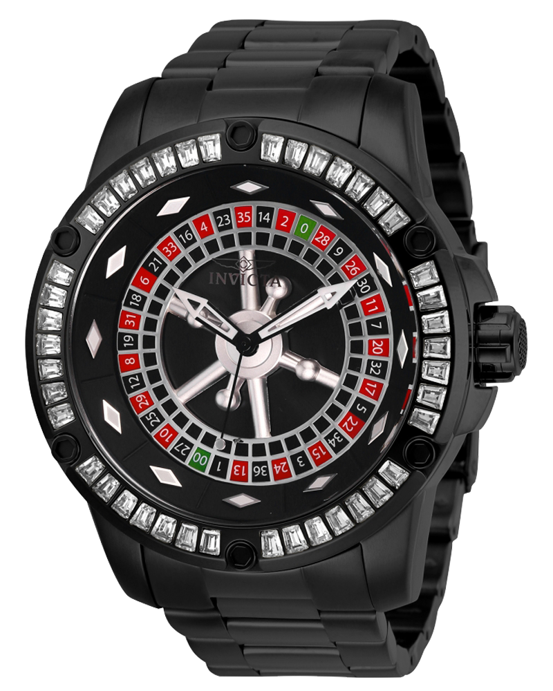 Invicta Specialty Mens Automatic 52mm Black Case Watch | Alexander ...