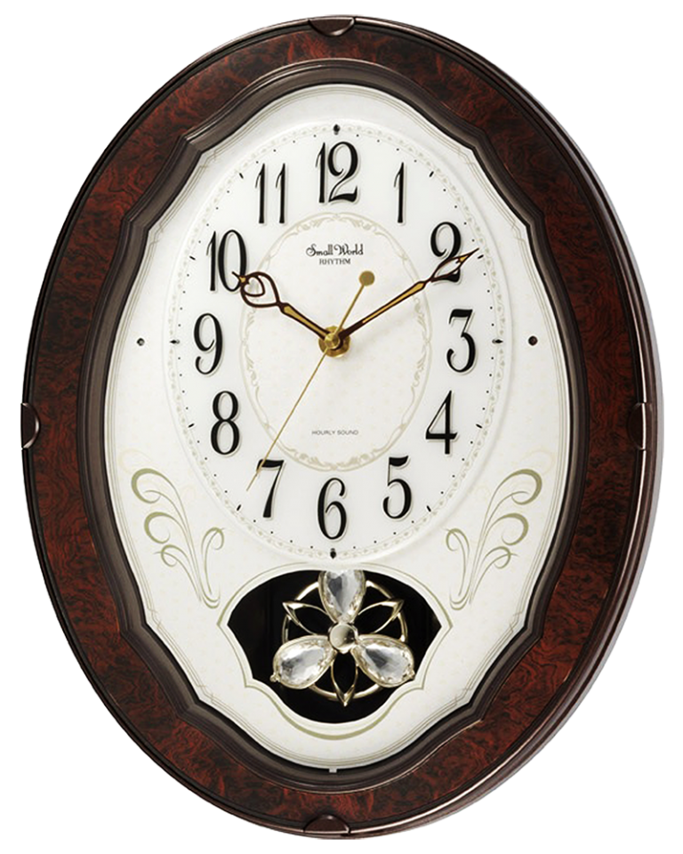 Rhythm Caprice Musical Motion Wall Clock | Alexander Clocks and Watches