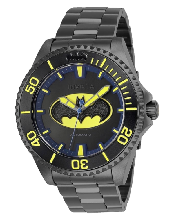 INVICTA DC COMICS “LIMITED EDITION” BATMAN MENS AUTOMATIC 47MM GUNMETAL ...